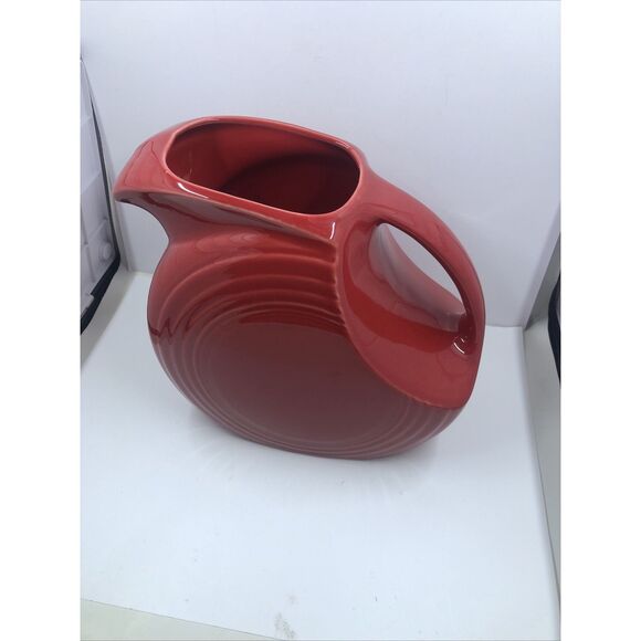 Fiesta | Dining | Fiesta Fiestaware Homer Laughlin Large 64oz Scarlet ...